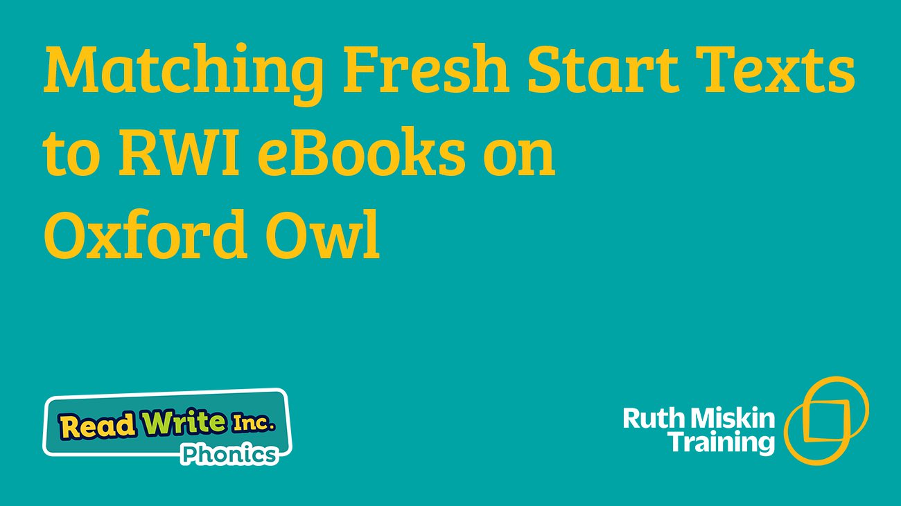 Parents and Carers - Ruth Miskin Literacy