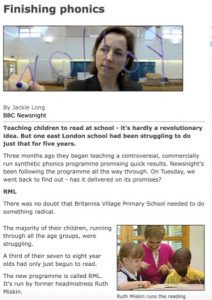 History of Read Write Inc. - Ruth Miskin Literacy