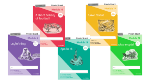 Cost of Fresh Start resources - Ruth Miskin Literacy