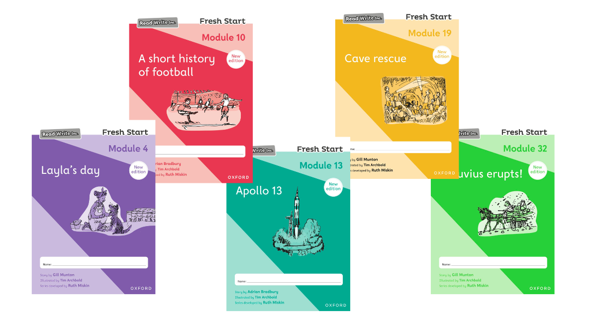 Cost of Fresh Start resources - Ruth Miskin Literacy